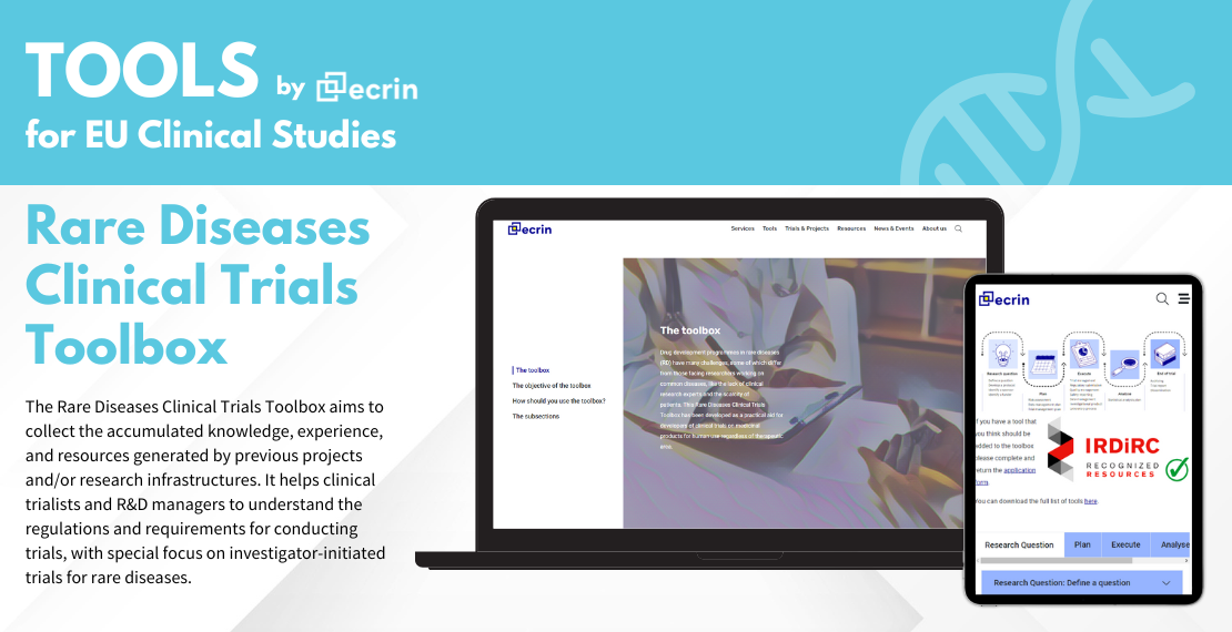 Tools for EU clinical studies: the rare disease clinical trials toolbox | Ecrin